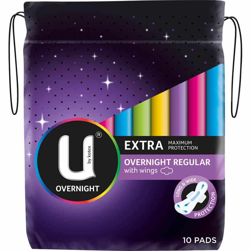 Kotex overnight pads store
