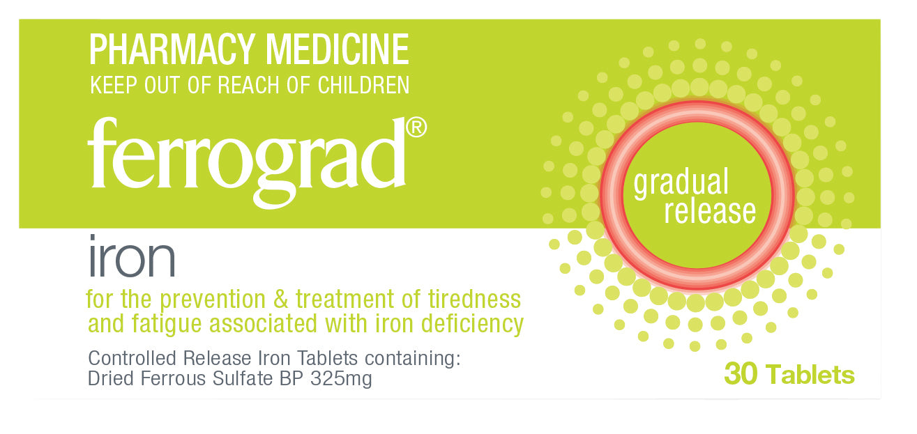 Ferrograd Iron Tablets 30s – Life Pharmacy