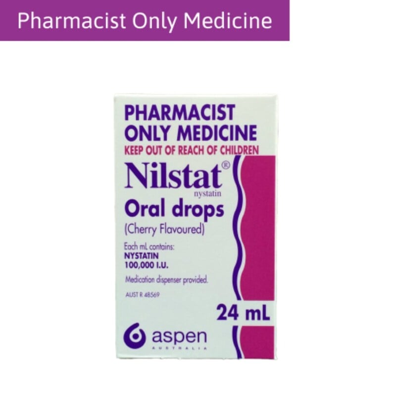 Nilstat ORAL DROPS 24ml (Pharmacist Only Medicine) – Life Pharmacy