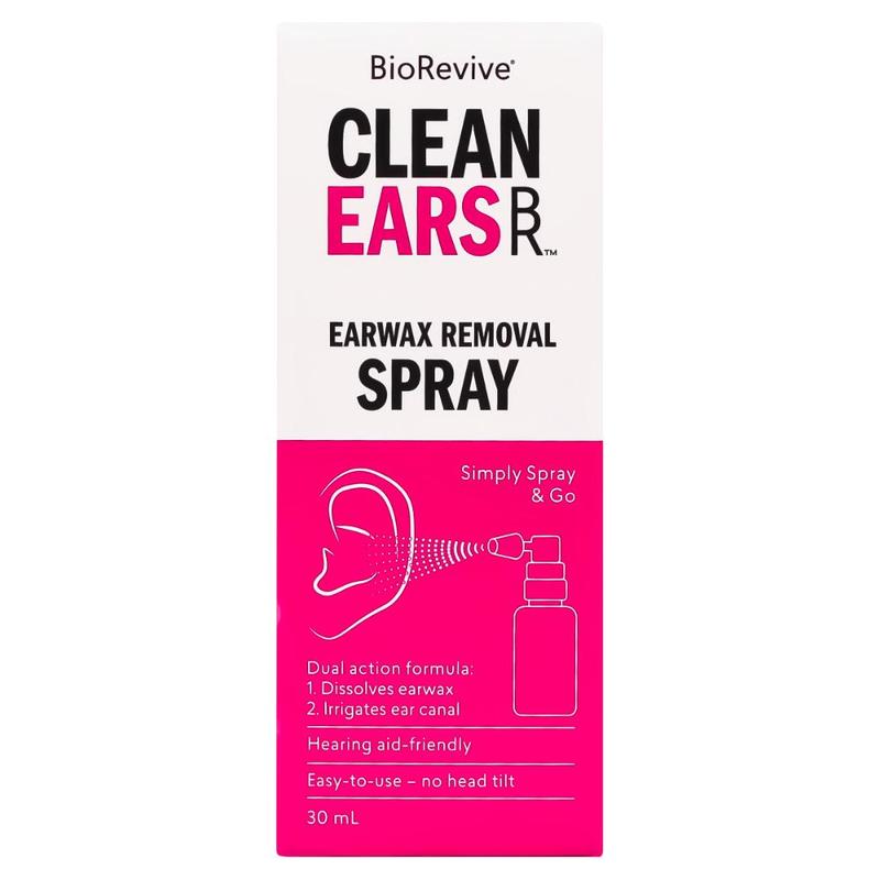 BioRevive Clean Ears Wax Removal Spray 30ml – Life Pharmacy