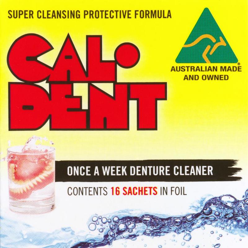 Cal-Dent Denture Cleaner Sachets 16pk – Life Pharmacy