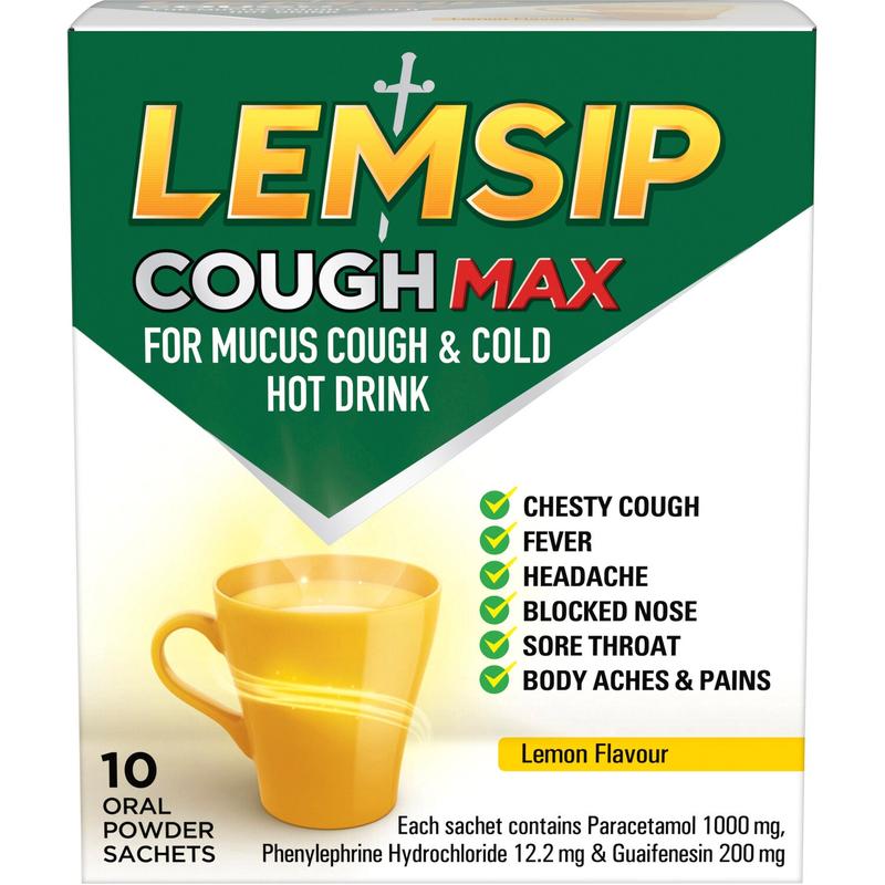 Lemsip MAX MUCUS CGH HOT DRINK – Life Pharmacy