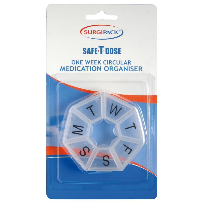 Surgipack Medication Organiser Circ. 1wk 1ea – Life Pharmacy