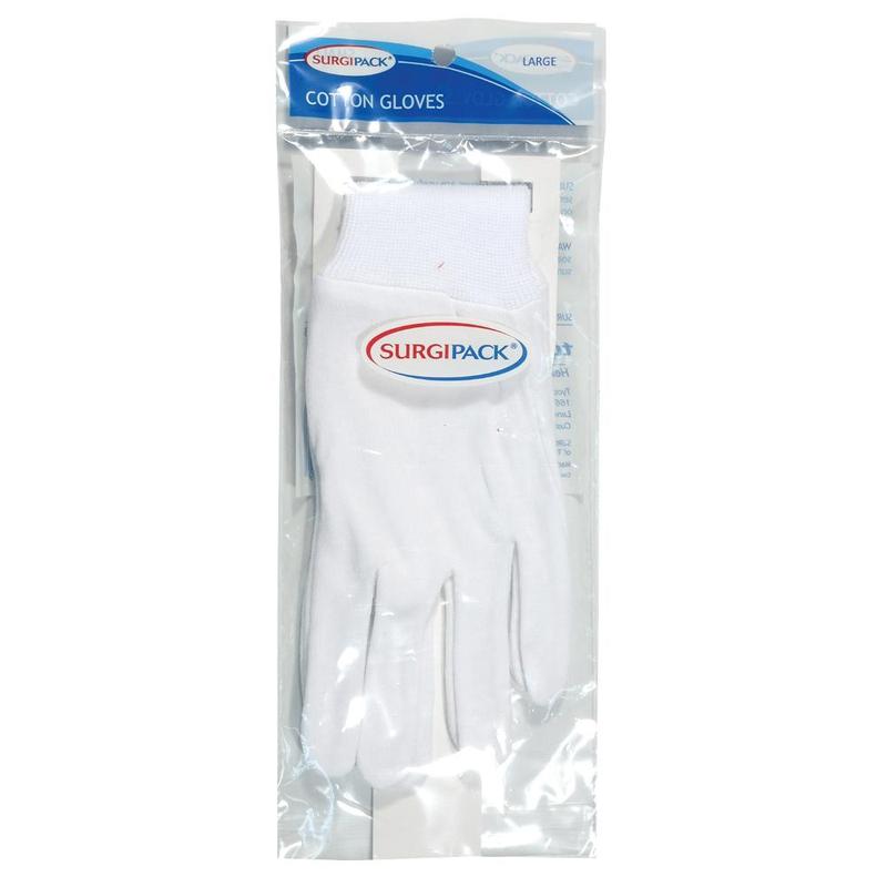 Surgipack Gloves Cotton Reg H/Hands Lge 1pr – Life Pharmacy