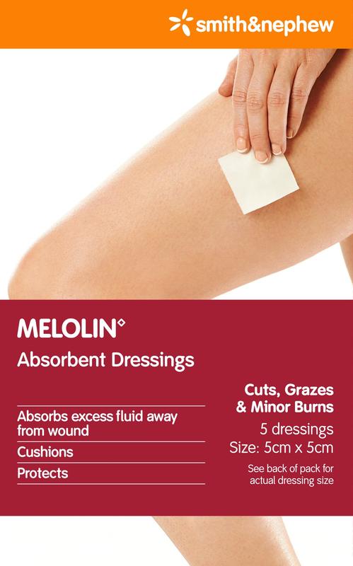 Melolin Absorbent Dressing 5cm x 5cm 5Pk – Life Pharmacy