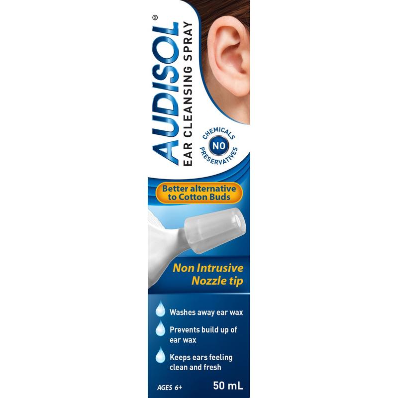 Audisol Ear Cleansing Spray 50ml – Life Pharmacy