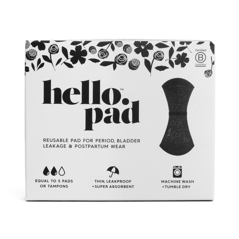 Hello Pad Reusable Black – Life Pharmacy