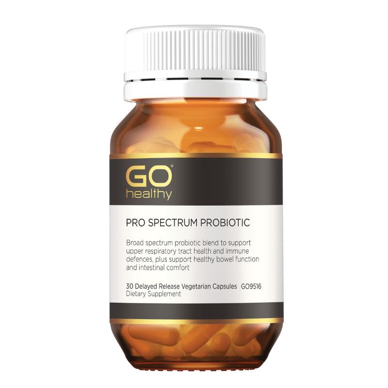 GO Healthy PRO Spectrum Probiotic VegeCapsules 30s – Life Pharmacy