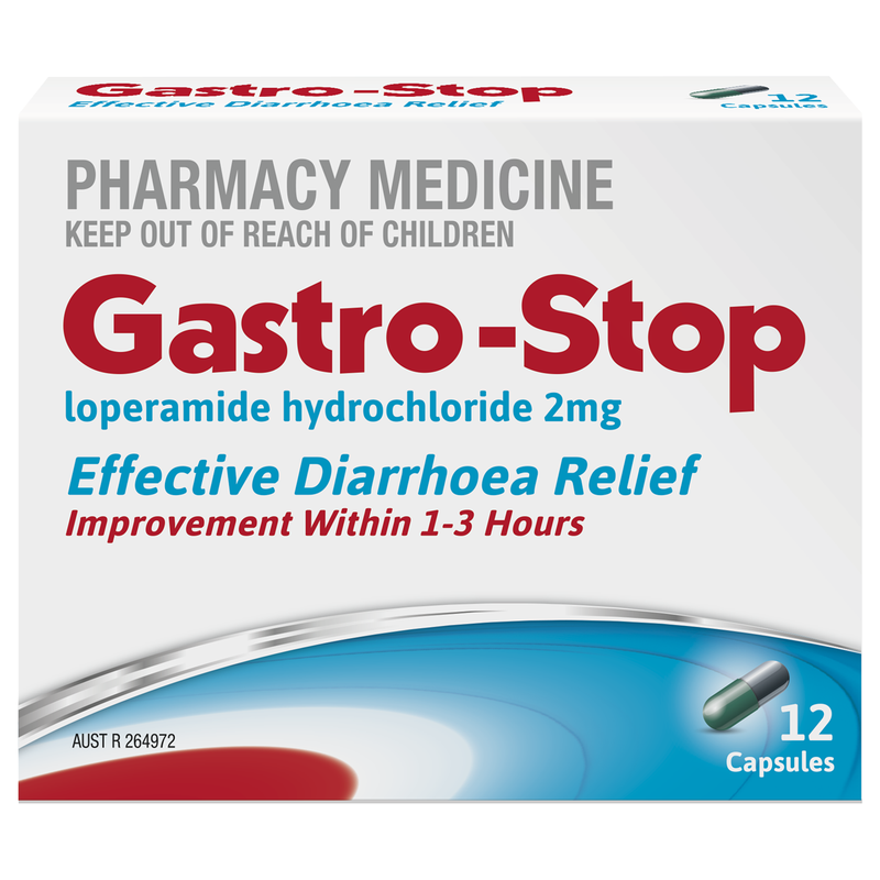 Gastro Stop 2mg Capsules 12s – Life Pharmacy