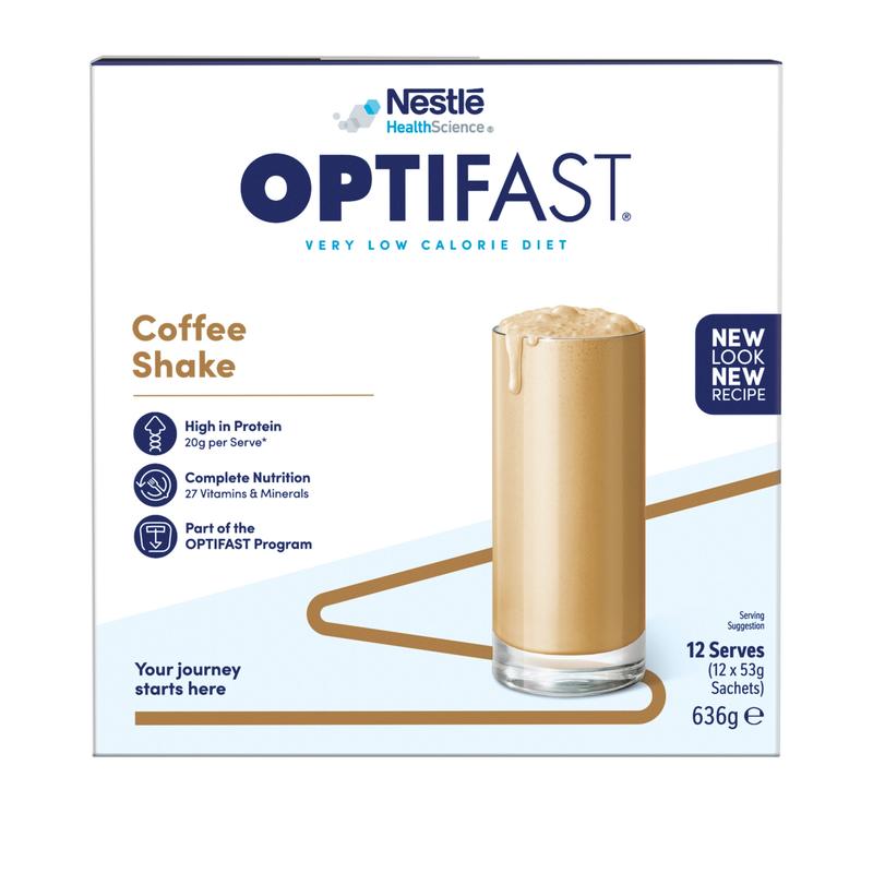 Optifast VLCD Shake Sachets Coffee 12pk – Life Pharmacy