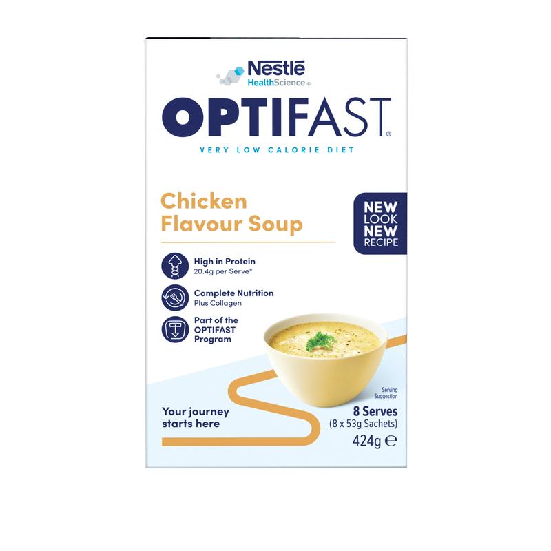 Optifast VLCD Soup Sachets Chicken 53g 8pk – Life Pharmacy