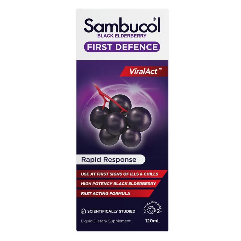 Sambucol ViralAct First Defence Liquid 120ml – Life Pharmacy
