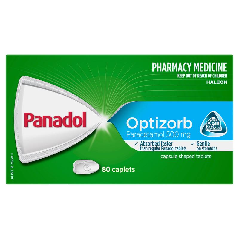 Panadol Optizorb Capsules 80s – Life Pharmacy