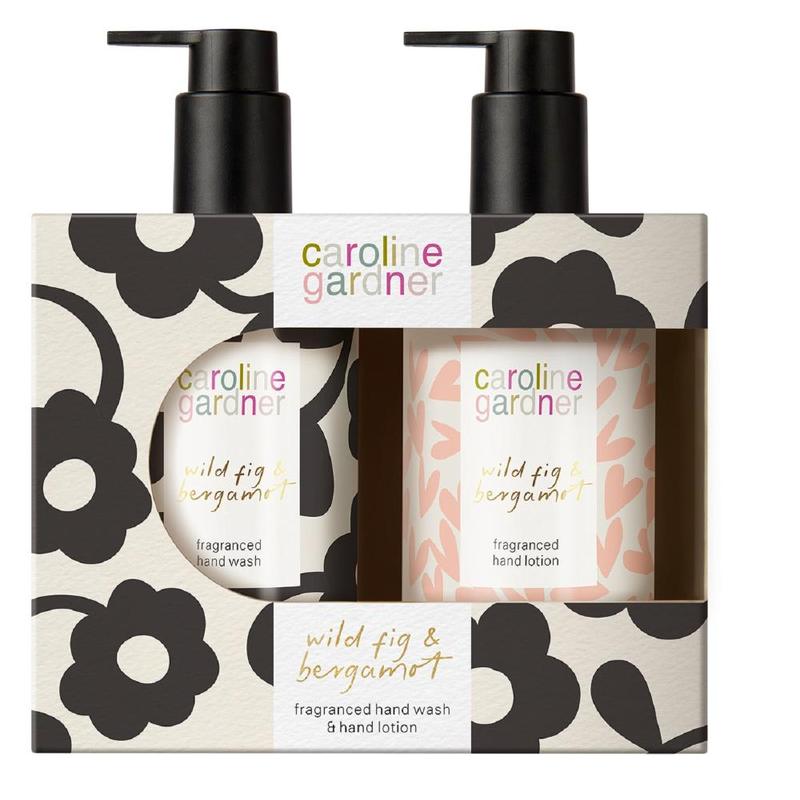 Caroline Gardner Wild Fig & Bergamot Hand Wash & Lotion Duo 300ml 2pcs ...