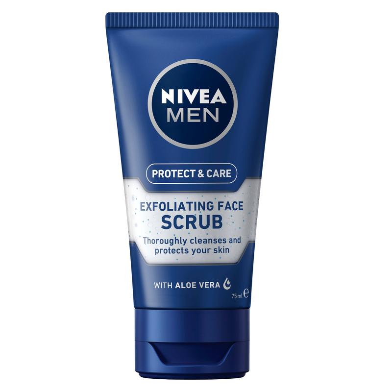 Nivea Men Face Scrub Exfoliating 75ml – Life Pharmacy