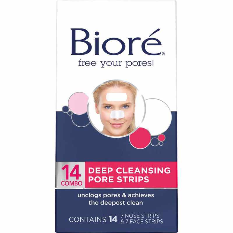 Biore Deep Cleans. Combo Strips 14pk – Life Pharmacy