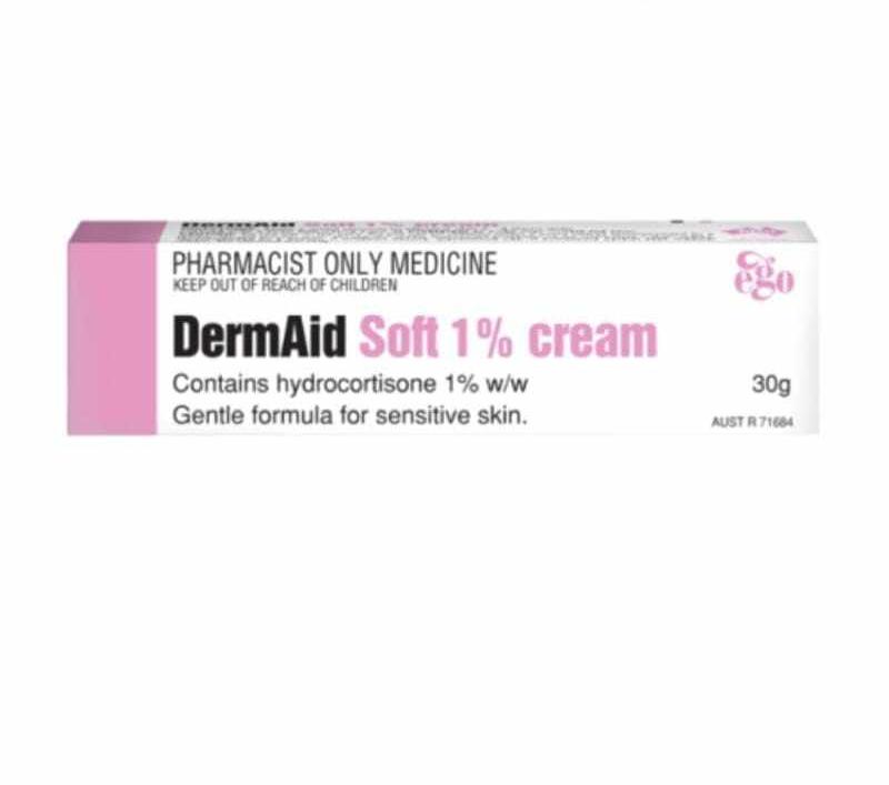 DermAid Soft Cream 1% 30g (Pharmacist Only Medicine) – Life Pharmacy
