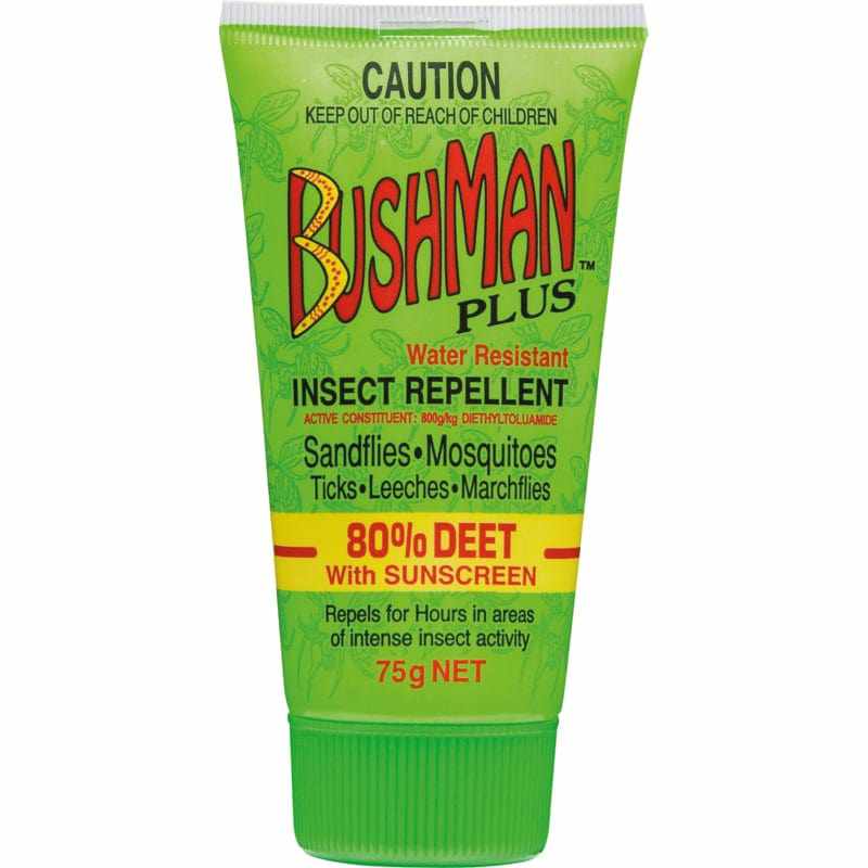 Bushman Plus Dry Gel 80% Deet with Sunscreen 75g – Life Pharmacy