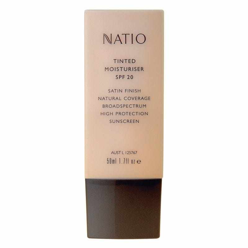 Natio Tinted Moisturiser SPF20 Beige 50ml – Life Pharmacy