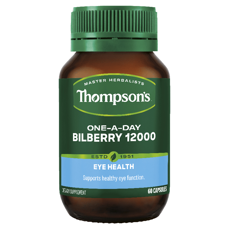 Thompson's One-A-Day Bilberry 12000 Capsules 60s – Life Pharmacy