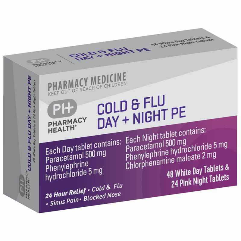 Pharmacy Health Cold&Flu Day&Night PE 72s – Life Pharmacy