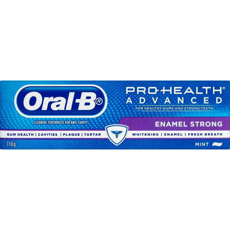 Oral B Pro Health Advance Enamel Strong Toothpaste 110g – Life Pharmacy