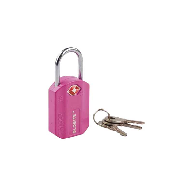 Globite TSA Luggage Lock Pink 1 Pack – Life Pharmacy