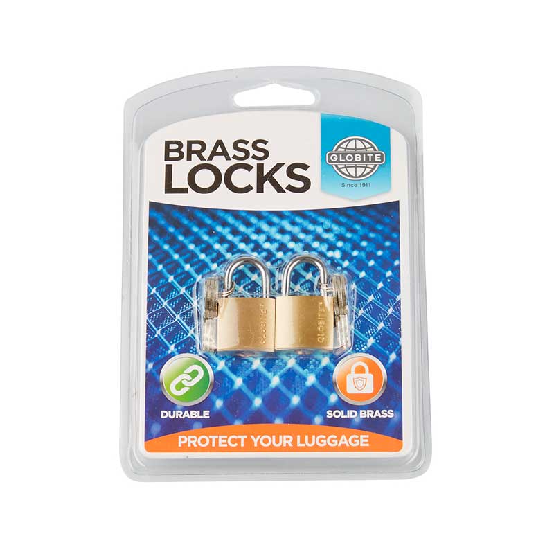 Globite Solid Brass Lock 2 Pack – Life Pharmacy