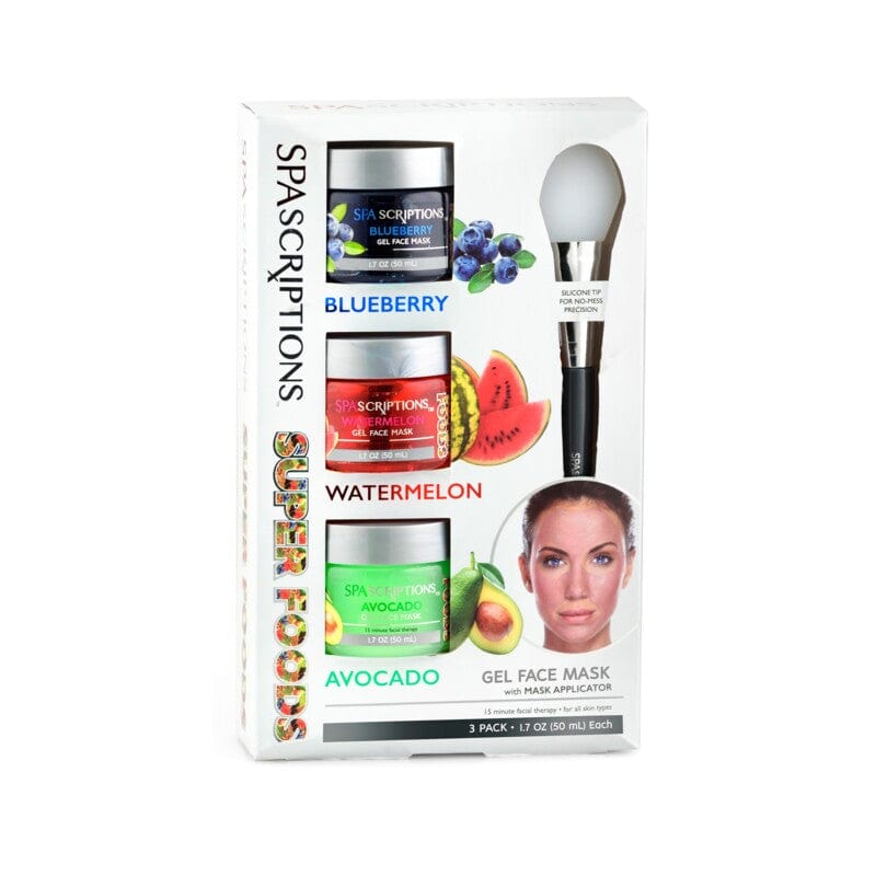 Spascriptions Super Foods Blueberry Watermelon Avocado Face Mask with ...