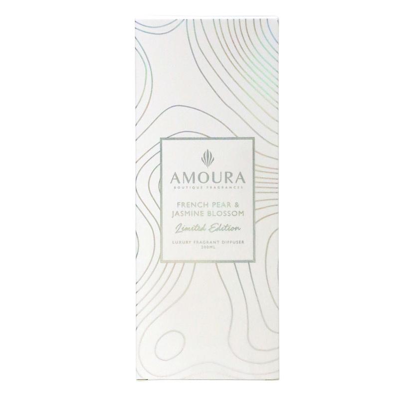 Amoura Luxury Diffuser - French Pear & Jasmine Blossom 200ml – Life ...