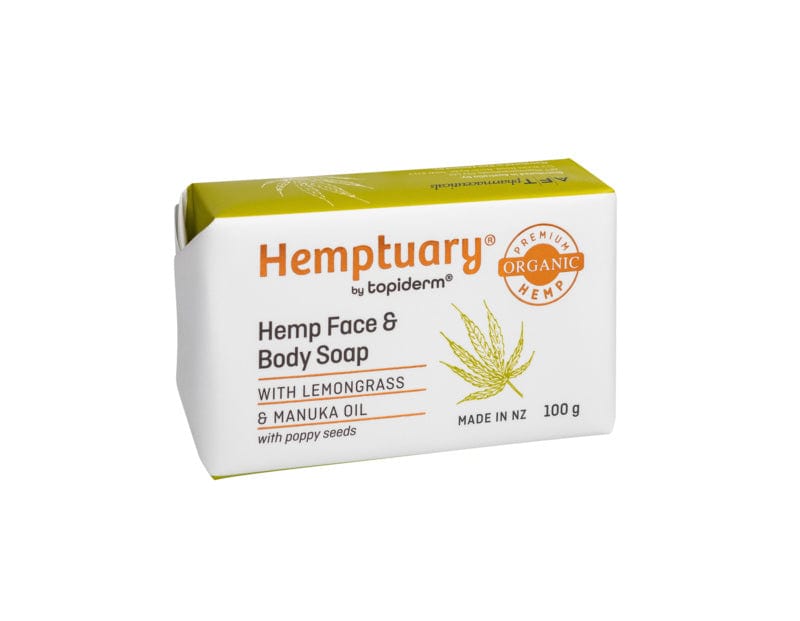 Topiderm Hemptuary Hemp Face & Body Soap 100g – Life Pharmacy