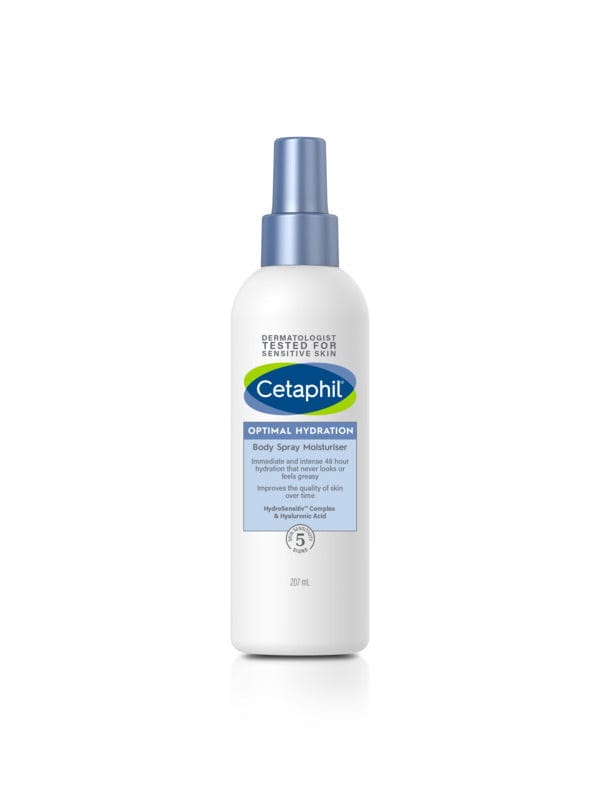 Cetaphil Optimal Hydration Body Spray Moisturiser 207ml – Life Pharmacy