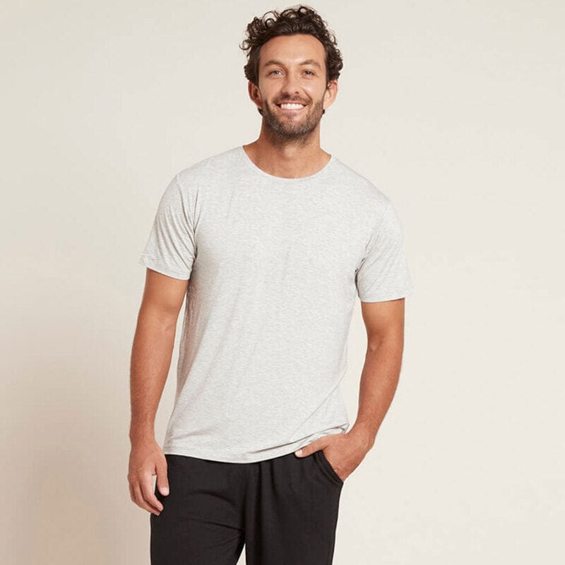 Boody Mens Crew Neck TShirt XL Light Grey Marl 1ea – Life Pharmacy