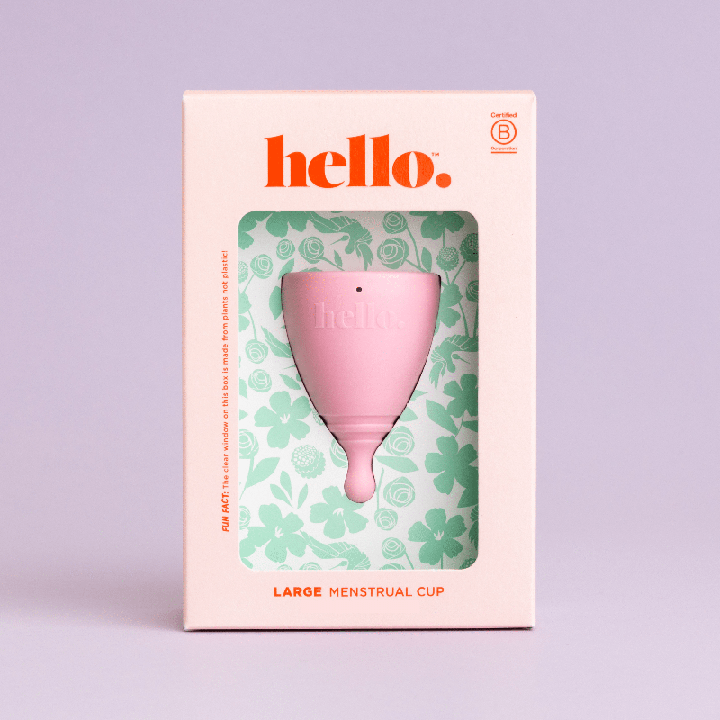 Hello Average Cervix Cup Blush L – Life Pharmacy