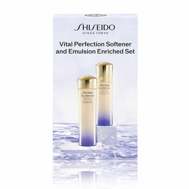 Shiseido Vital Perfection Emulsion & Softener Enriched Set 300ml – Life ...