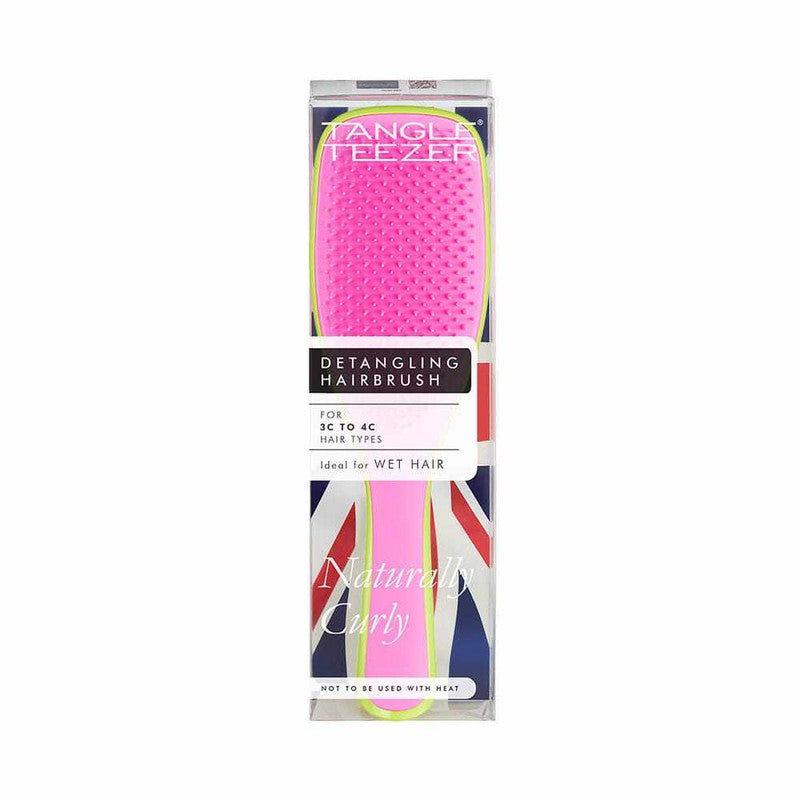 Tangle Teezer Wet Detangler Curly Brush Hyper Pink/Lime – Life Pharmacy