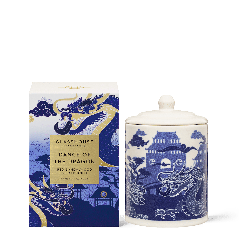 Glasshouse Dance of the Dragon CNY Candle 2024 380g – Life Pharmacy