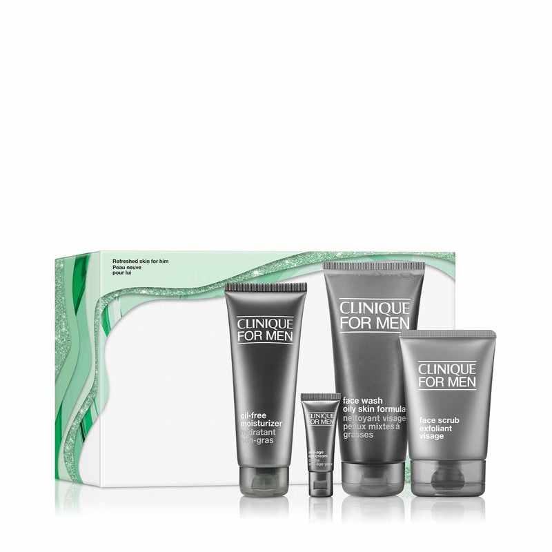 Clinique Refreshed Skin For Him Gift Set 4pcs – Life Pharmacy