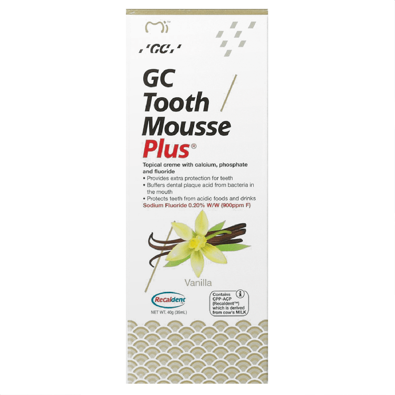 GC Tooth Mousse Plus Vanilla 40g – Life Pharmacy